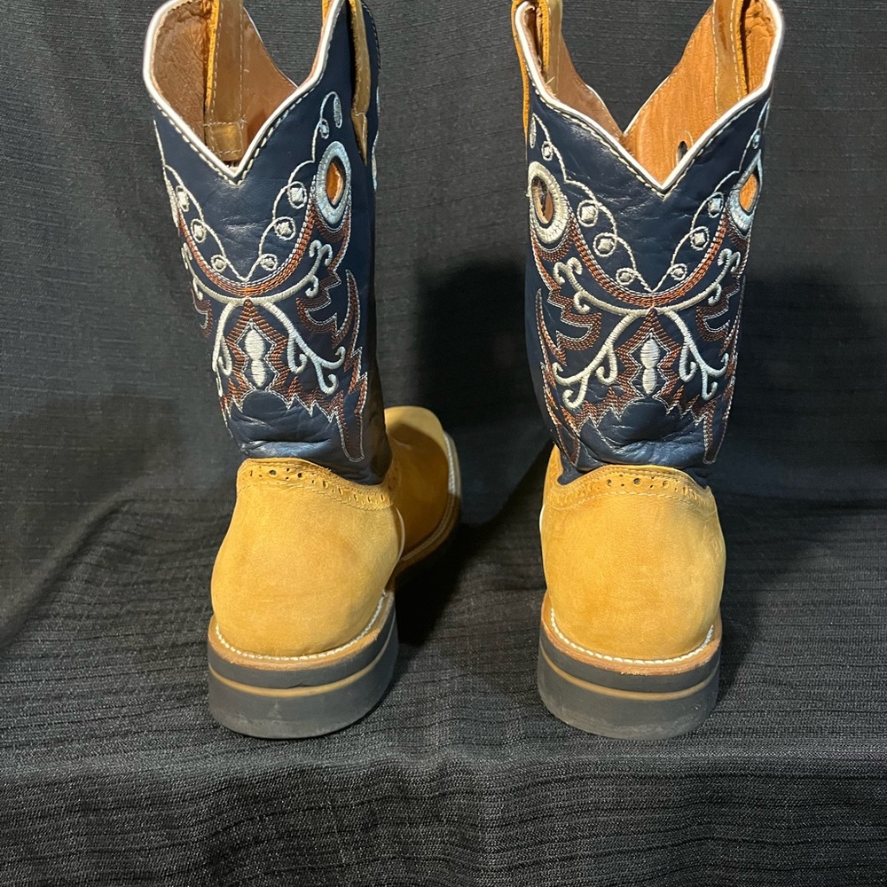 Men’s Potro Rebelde Squared Toed Western Boot Size 10… - Gem
